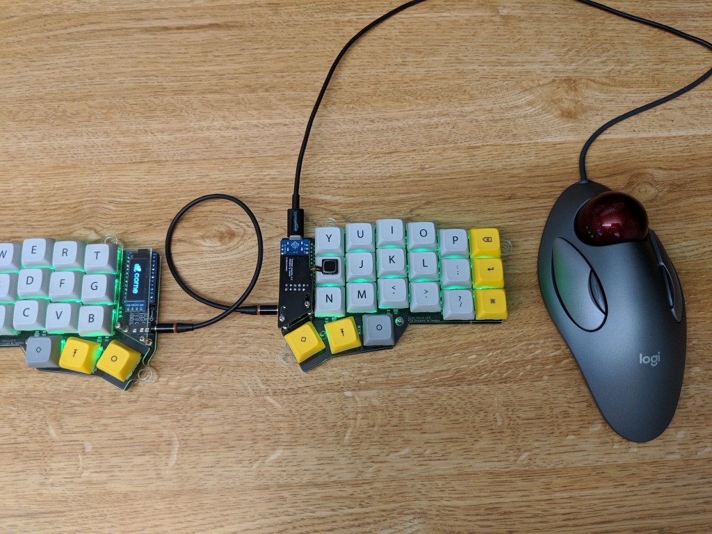 Trackpad in a Keycap for Corne/CrKbd Keyboard | Volodymyr Lukashevych